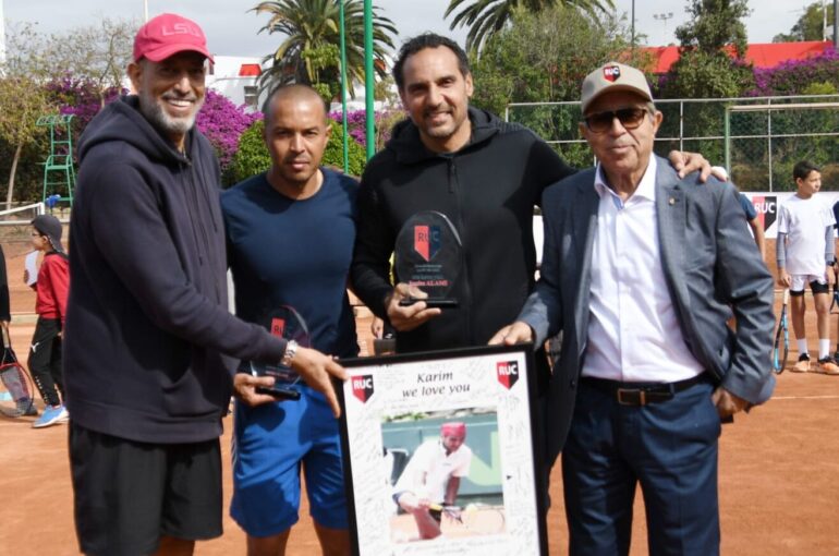 Tennis. Karim Alami honoré de belle manière par le RUC [Vidéo] | VH ...